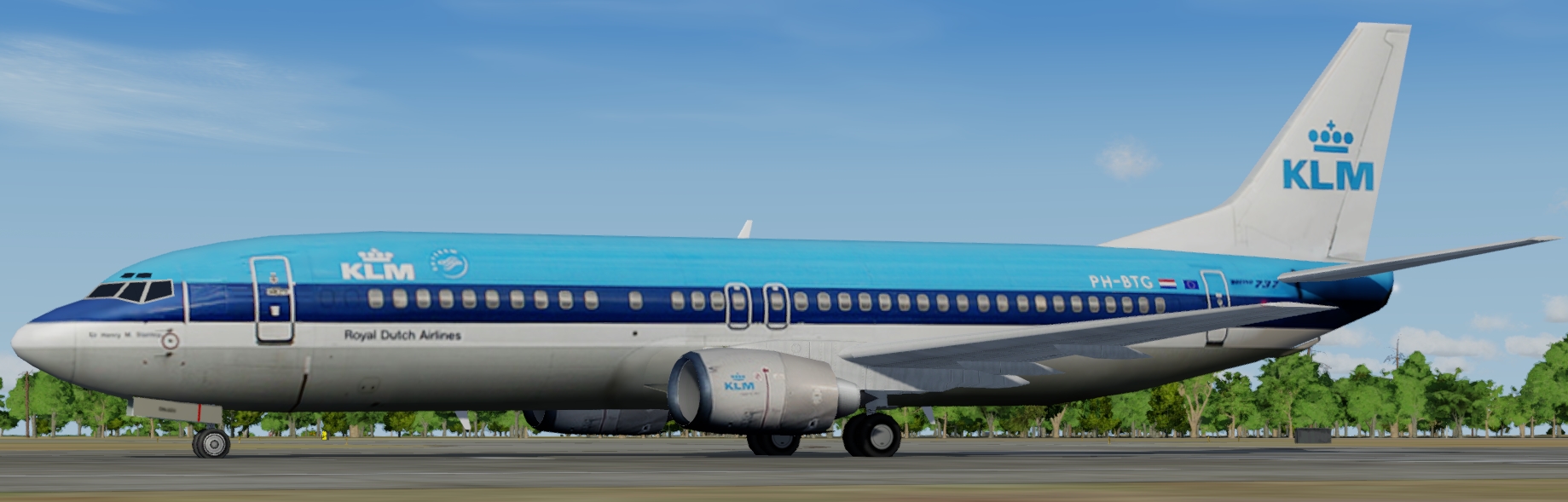 More images for FSX%2FFS2004+Boeing+737-400+KLM+Royal+Dutch+Airlines+package